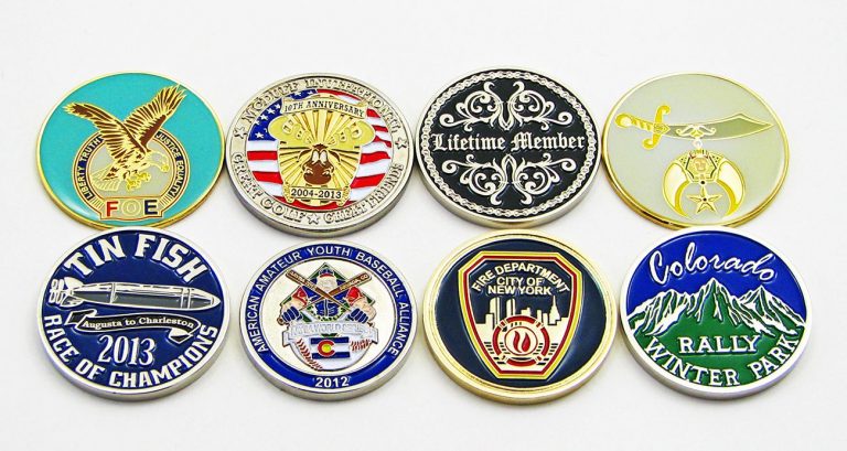 Custom Club Coins - Quality Challenge Coins - No Minimum