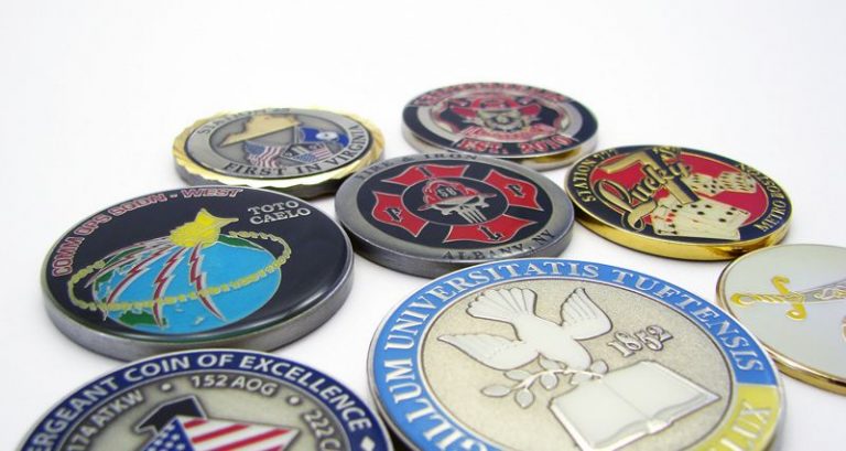 Epoxy Dome Coins - Quality Challenge Coins - No Minimum