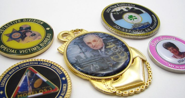 Printed Inserts - Custom Coins from Quality Challenge Coins