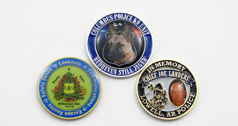 Printed Inserts - Custom Coins from Quality Challenge Coins